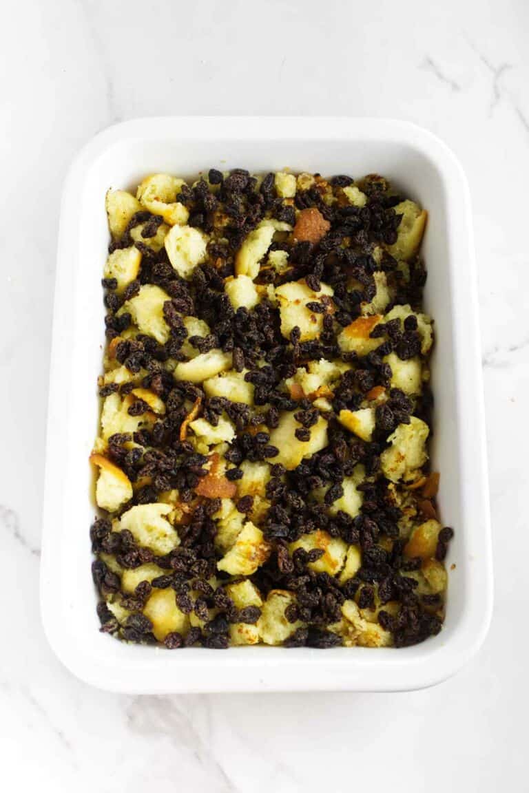 Rum Raisin Bread Pudding | Smells Like Delish