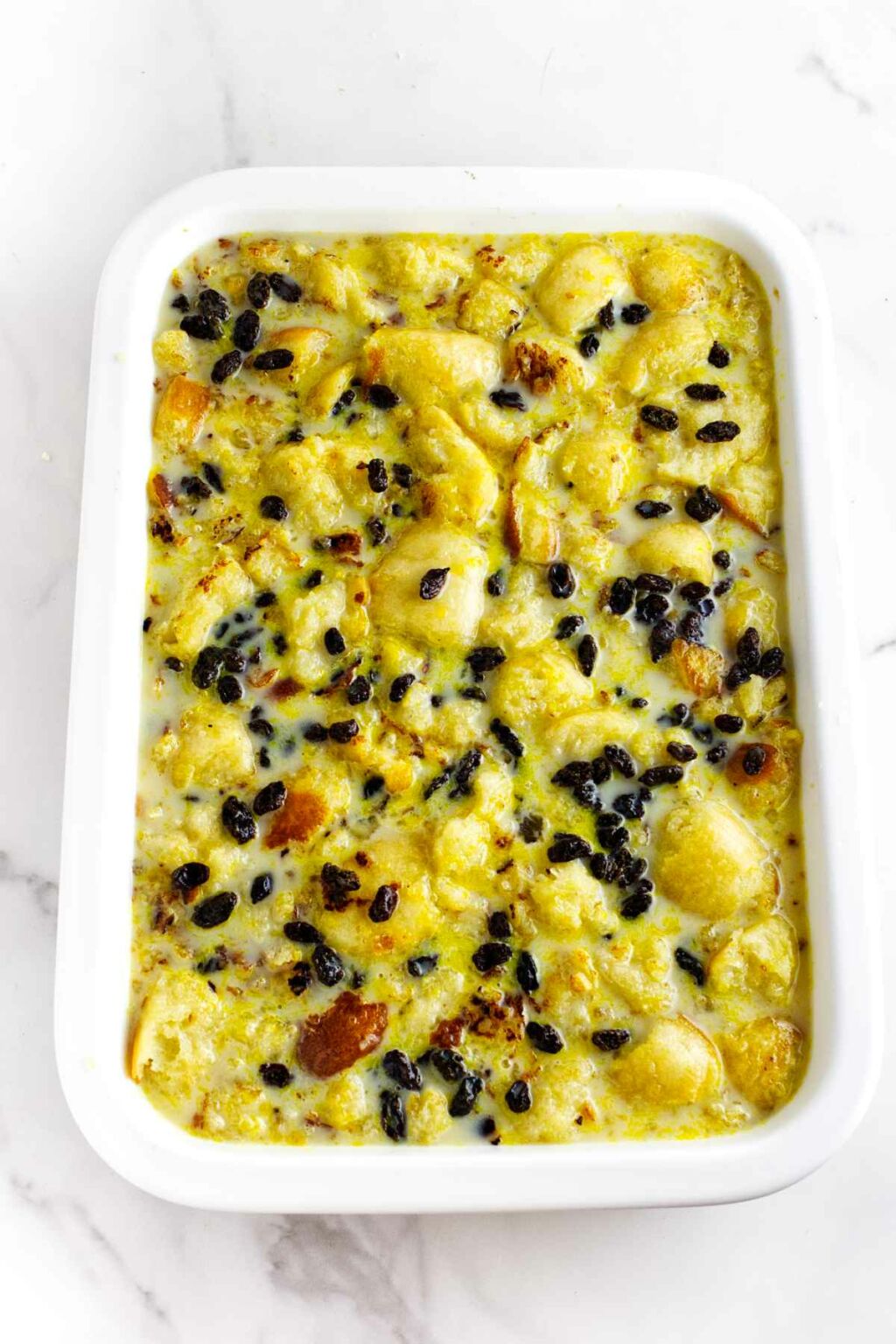 Rum Raisin Bread Pudding | Smells Like Delish