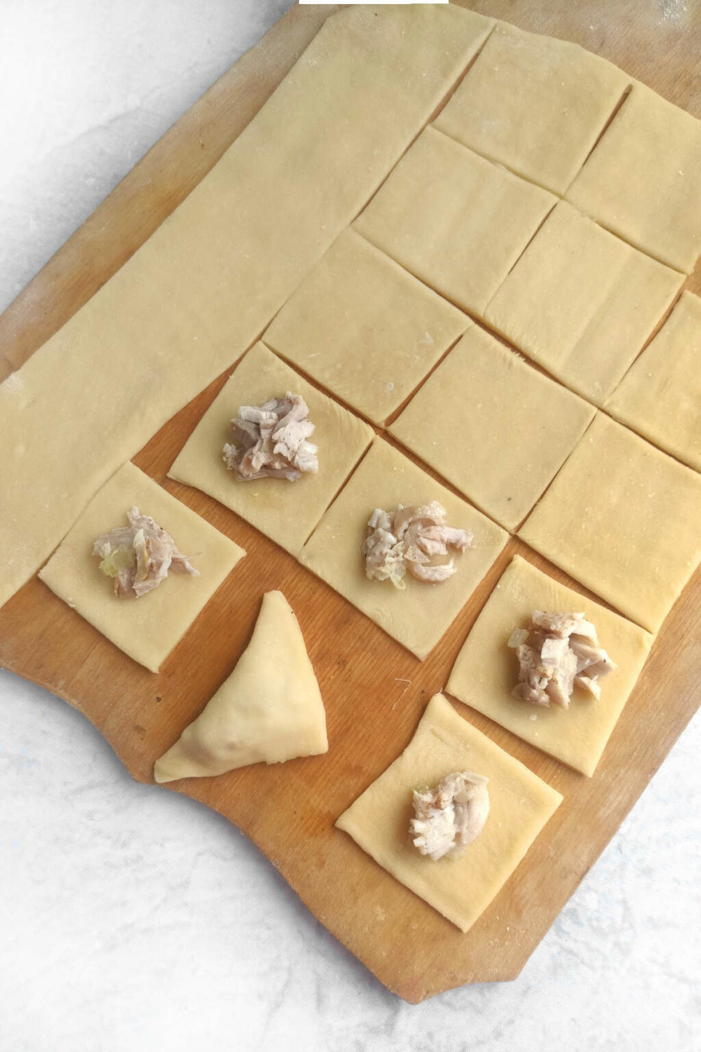 Chicken Kreplach Soup | Smells Like Delish