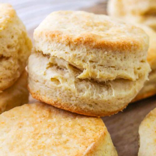Old Fashioned Buttermilk Biscuits | Smells Like Delish