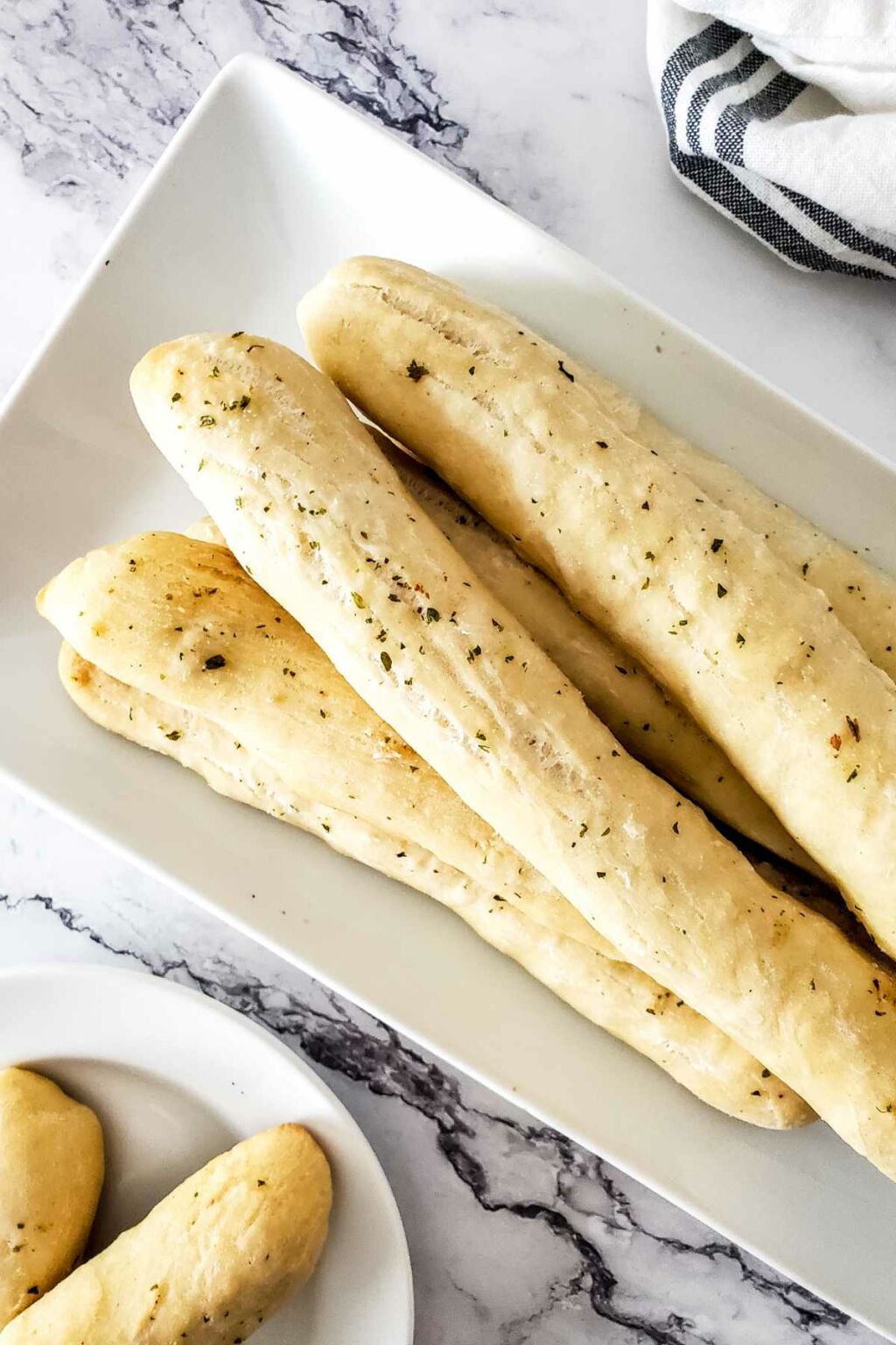 Garlic Butter Breadsticks | Smells Like Delish