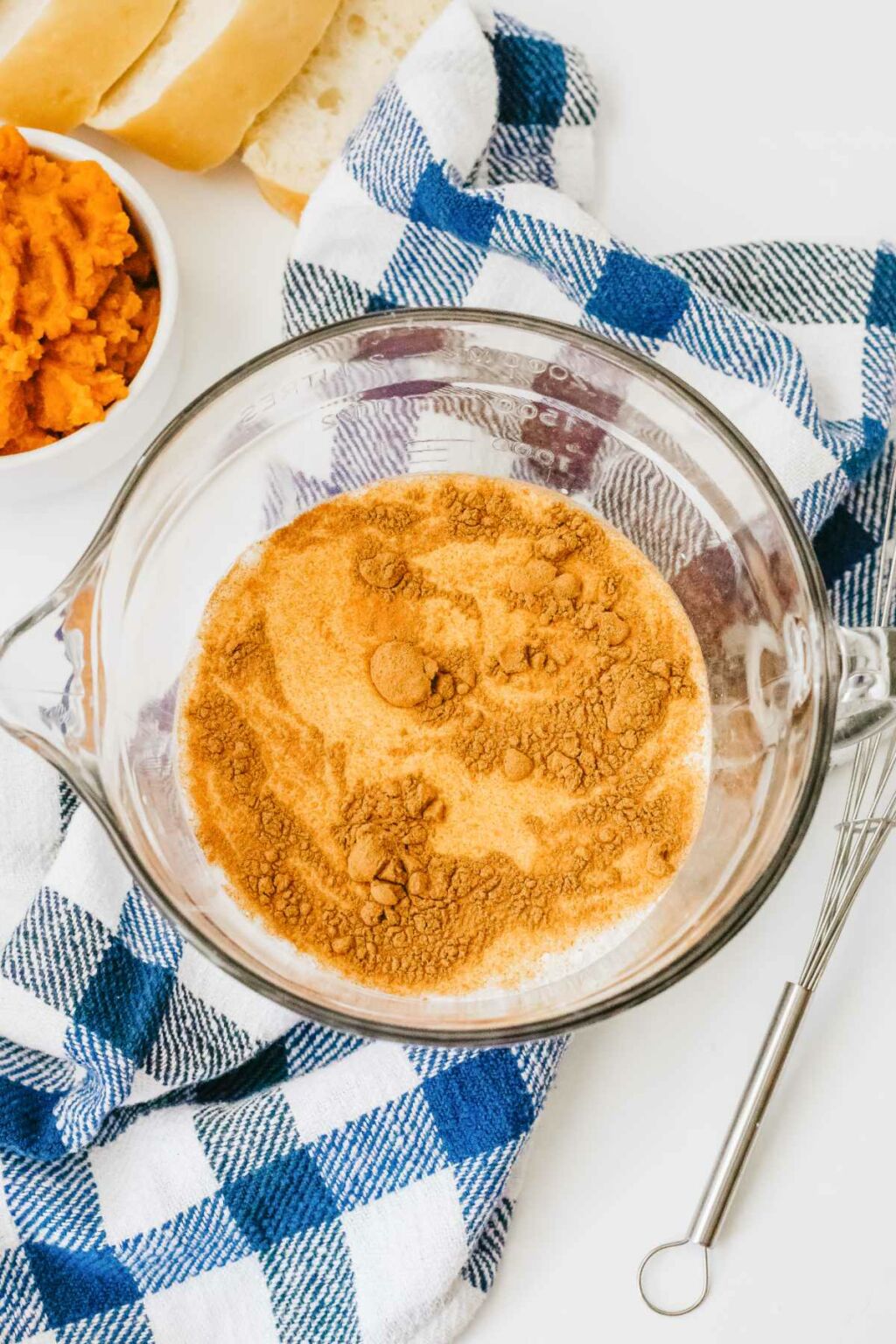 Maple Pumpkin Bread Pudding | Smells Like Delish