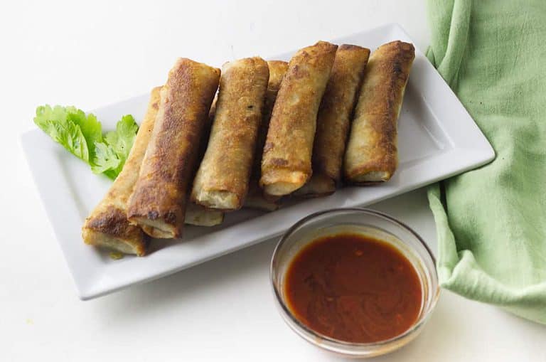 Fresh Vegetable Lumpia | Smells Like Delish