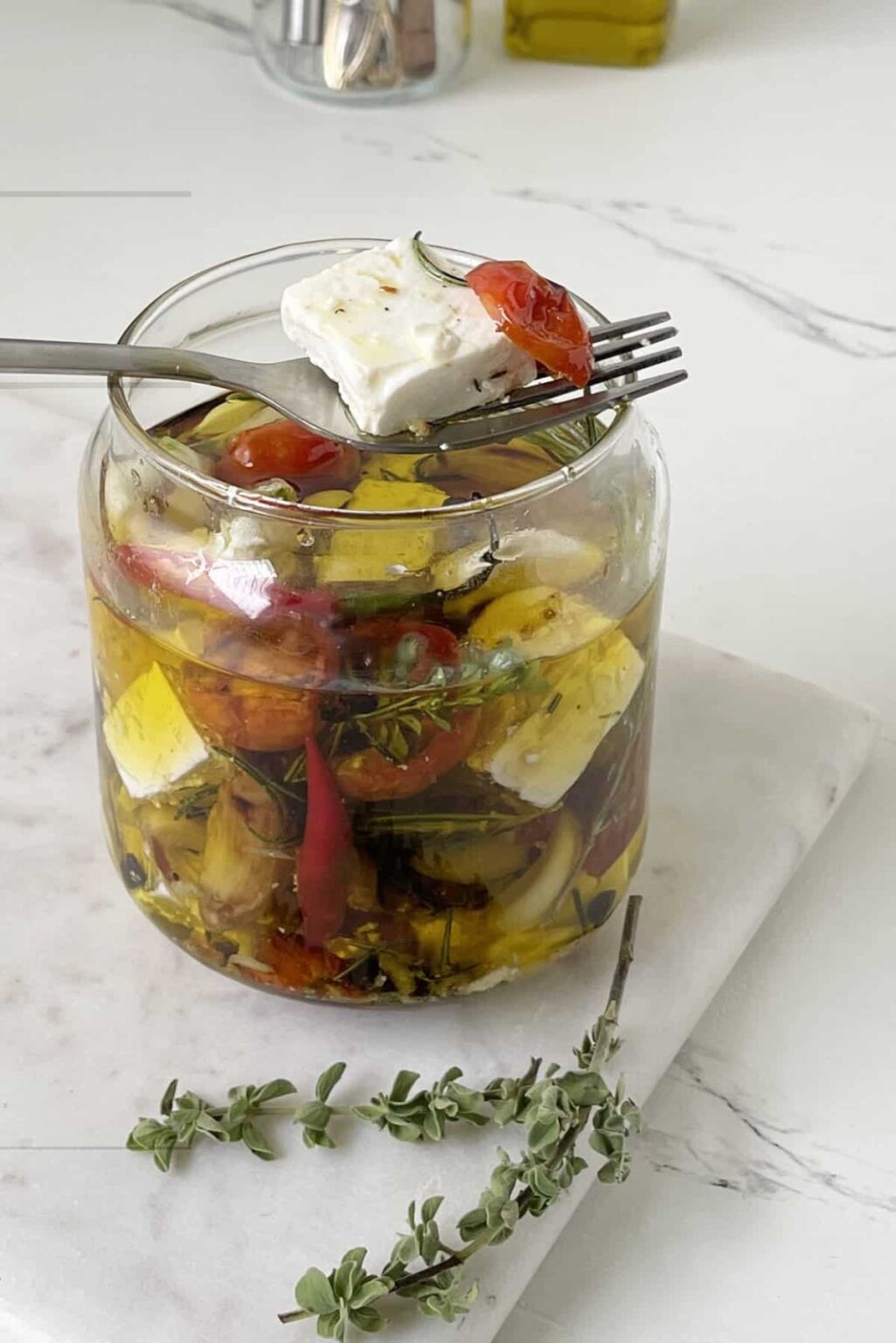 Marinated Feta Cheese | Smells Like Delish