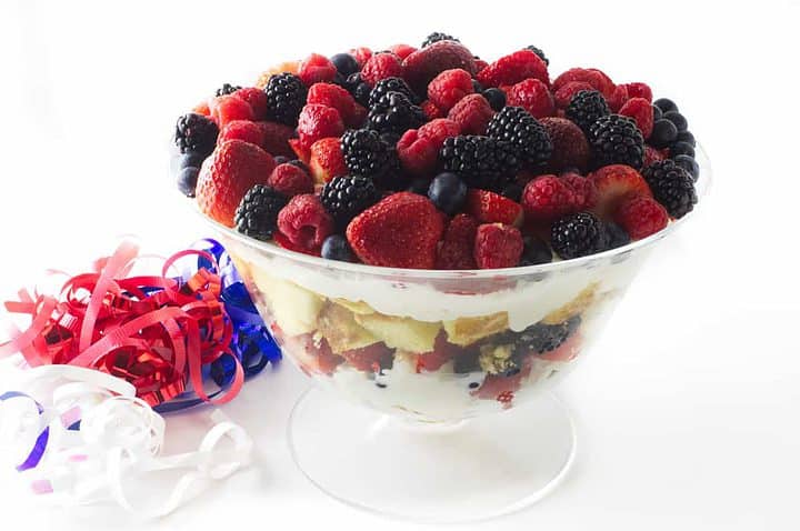 Lemon Berry Trifle | Smells Like Delish