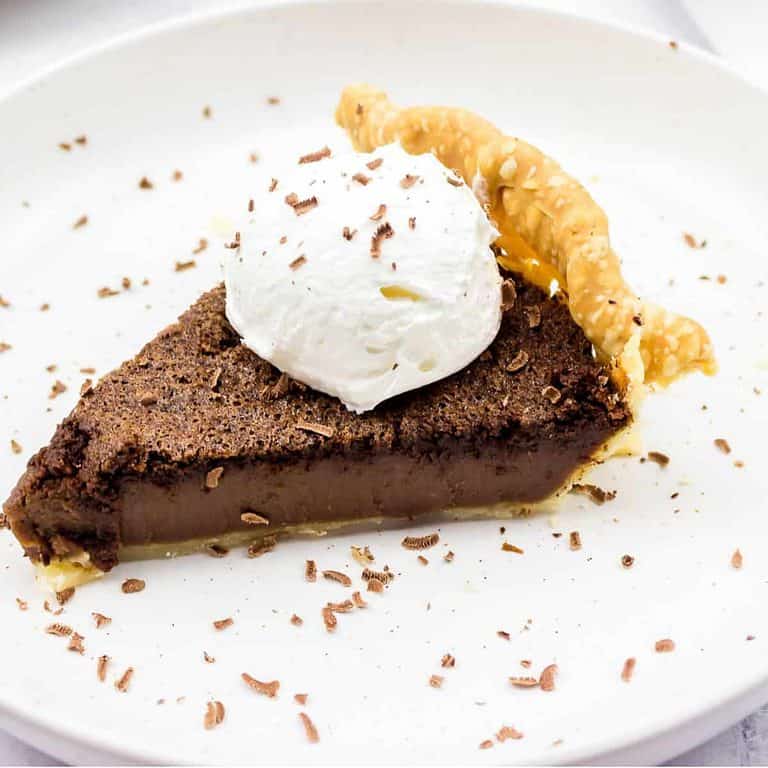 Angus Barn Chocolate Chess Pie | Smells Like Delish