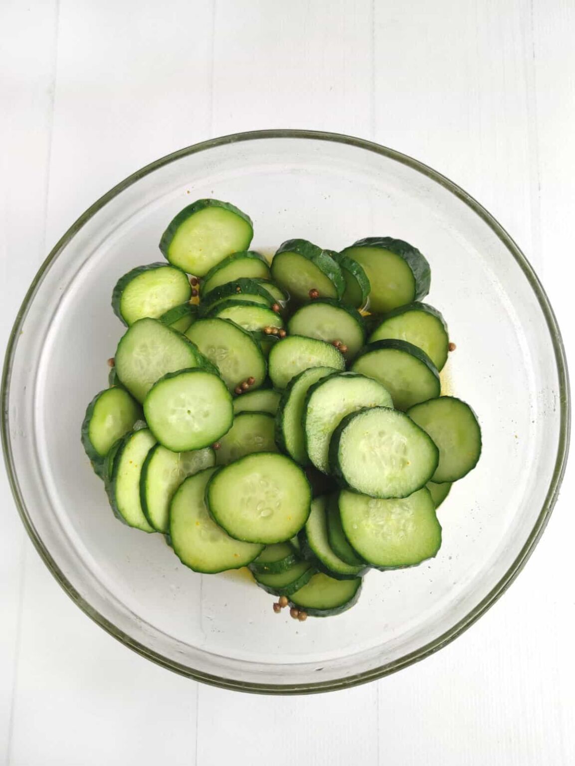 Bread and Butter Refrigerator Pickles | Smells Like Delish