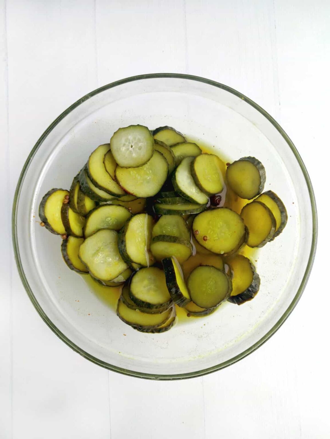 Bread and Butter Refrigerator Pickles | Smells Like Delish