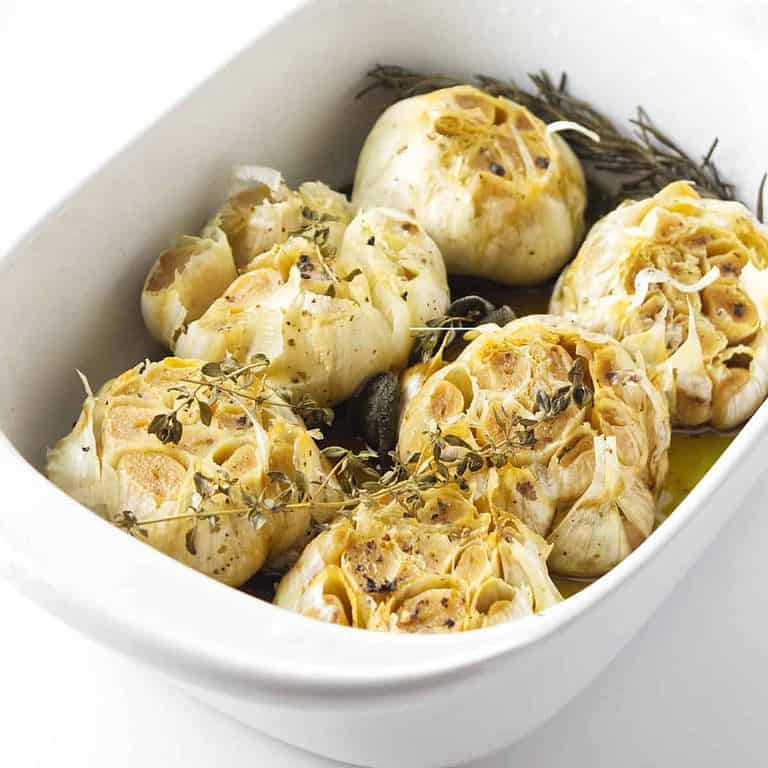 Oven Roasted Garlic | Smells Like Delish