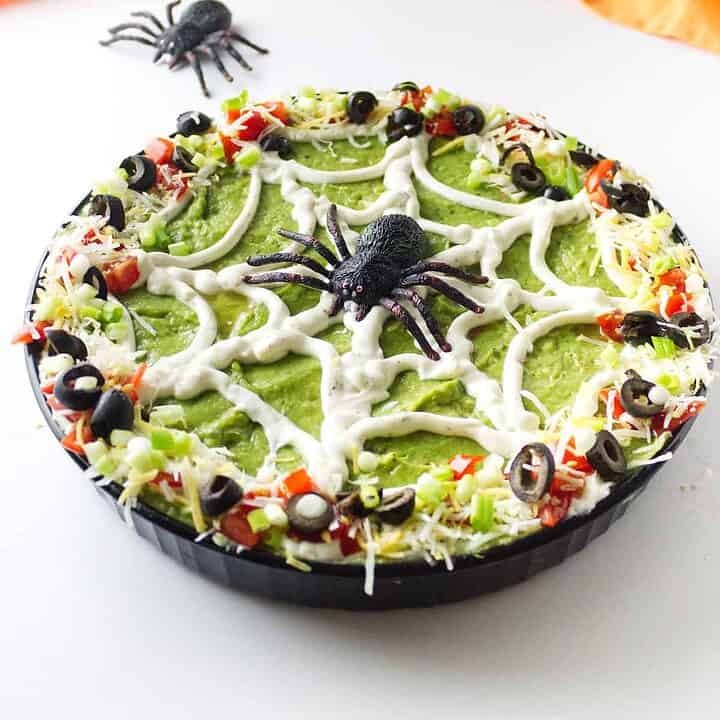 Halloween 7 Layer Dip | Smells Like Delish