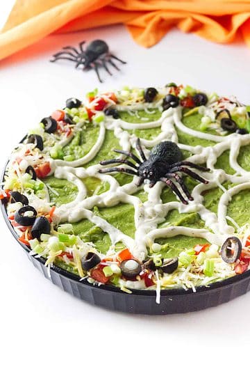 Halloween 7 Layer Dip | Smells Like Delish