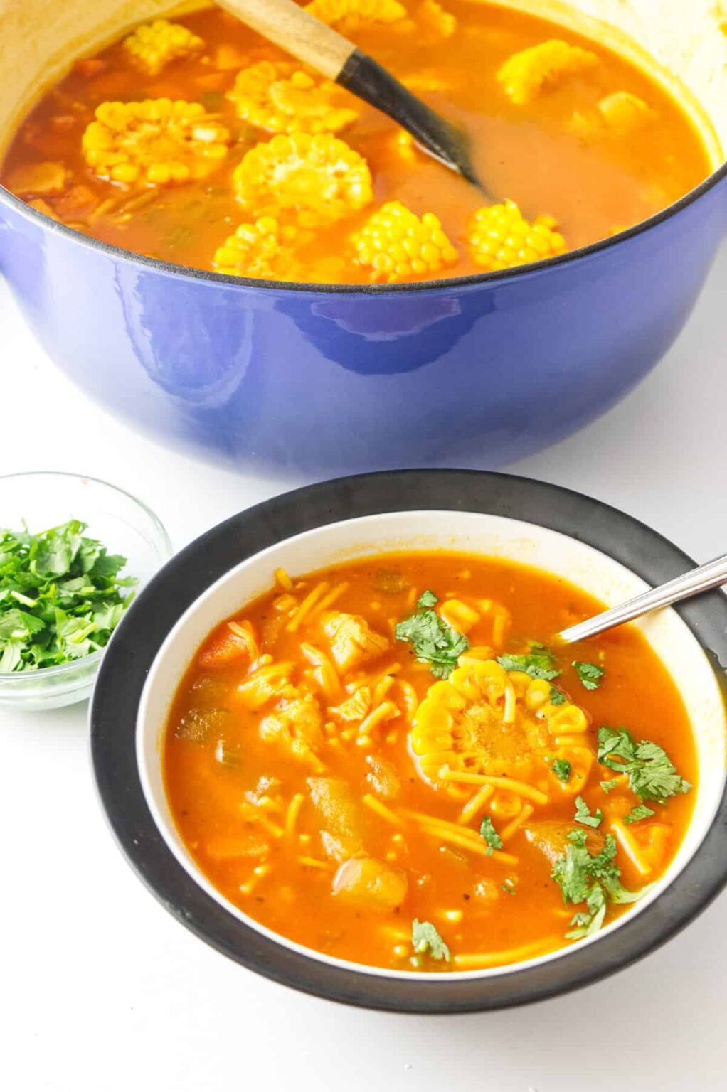 Cuban Chicken Soup Sopa De Pollo Cubano Smells Like Delish