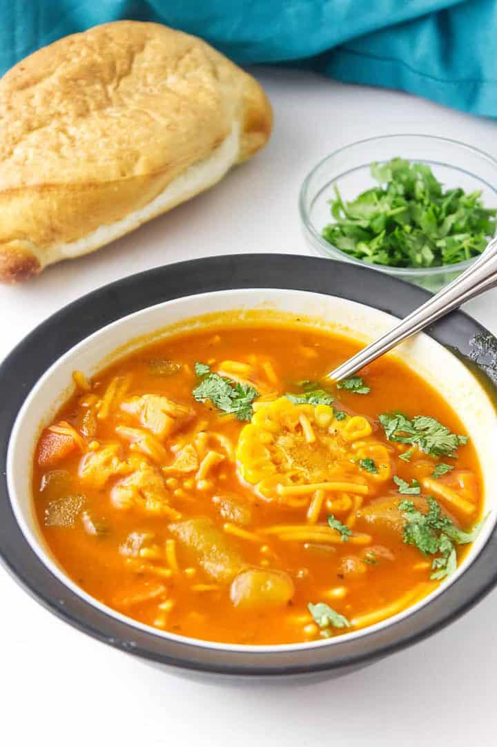 Cuban Chicken Soup (Sopa de Pollo Cubano) | Smells Like Delish