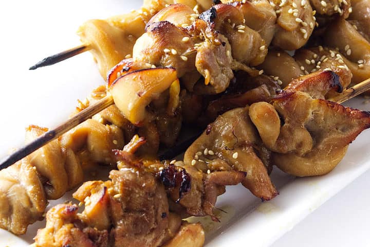 Teriyaki Chicken Skewers | Smells Like Delish