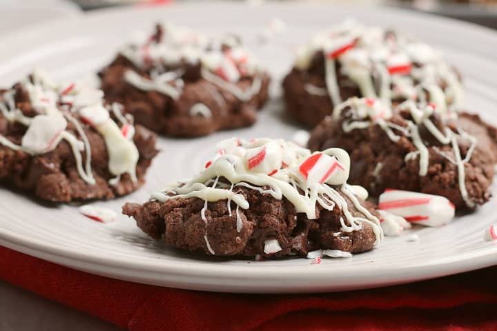 Chocolate Peppermint Cookies | Smells Like Delish