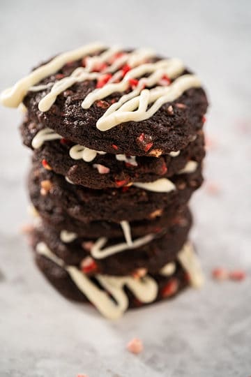 Chocolate Peppermint Cookies | Smells Like Delish