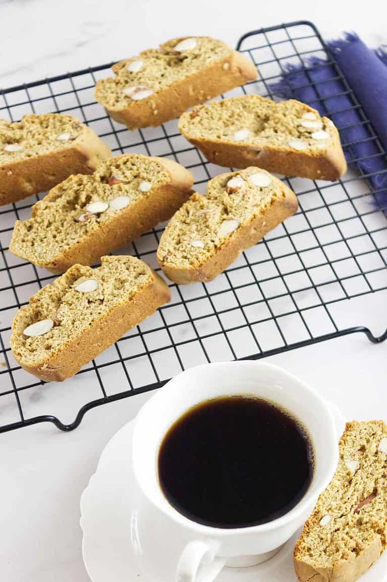 Coffee Biscotti | Smells Like Delish