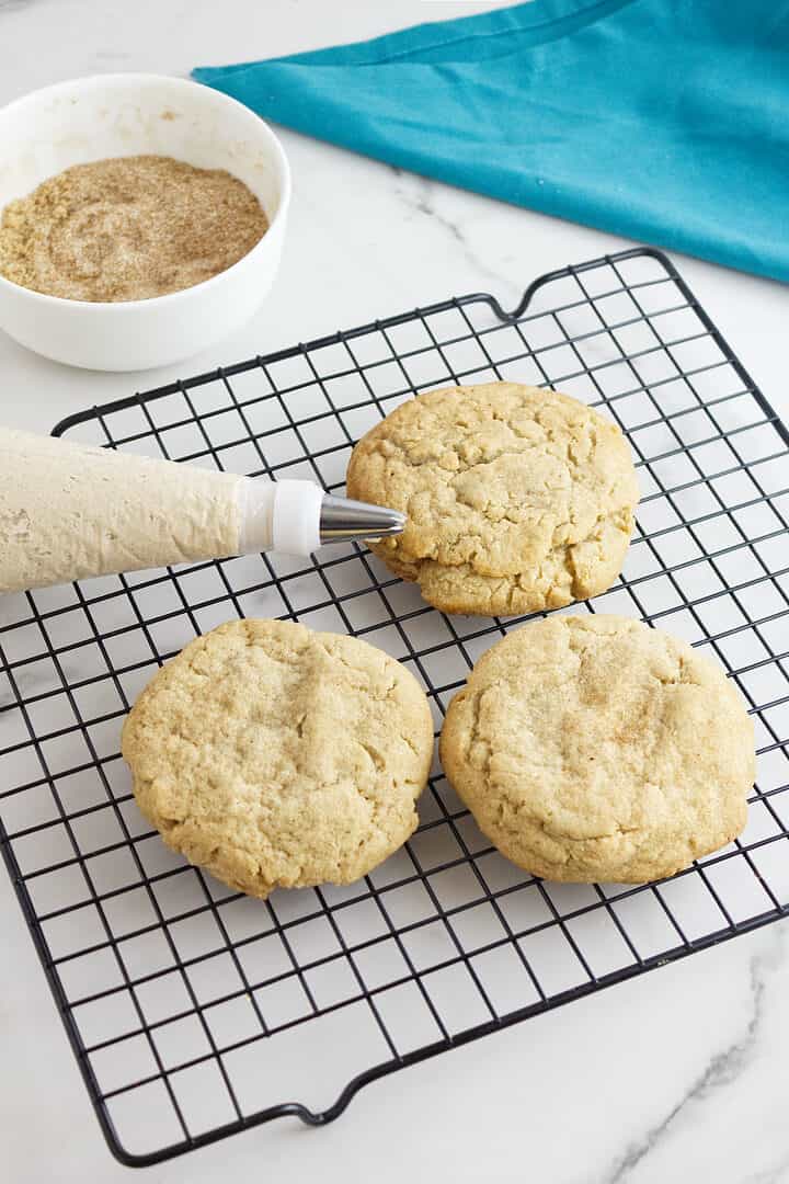Crumbl style Churro Cookies | Smells Like Delish