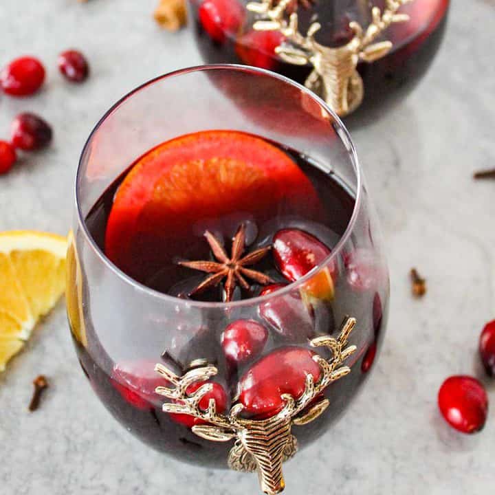 Winter Wassail Punch (non alcoholic) | Smells Like Delish