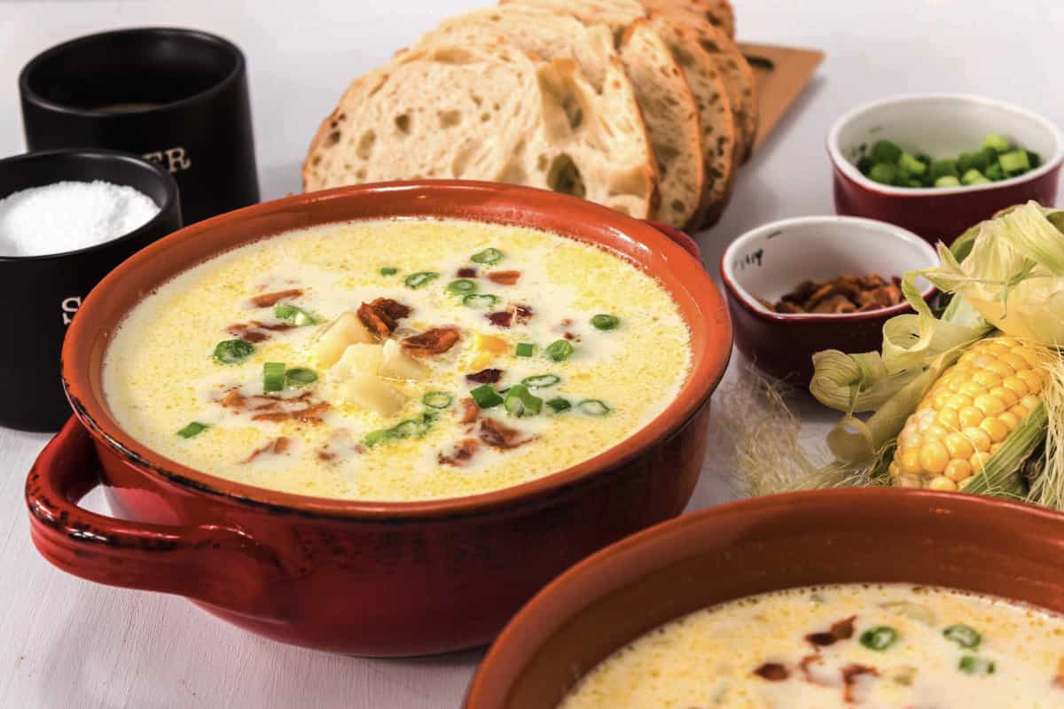 Panera Summer Corn Chowder | Smells Like Delish