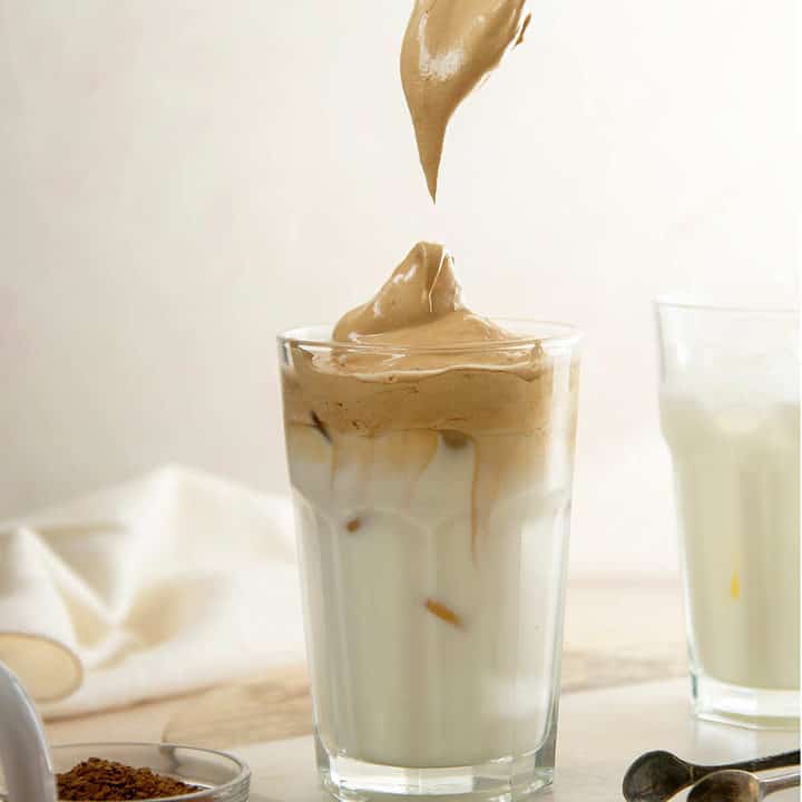 Dalgona Iced Coffee | Smells Like Delish