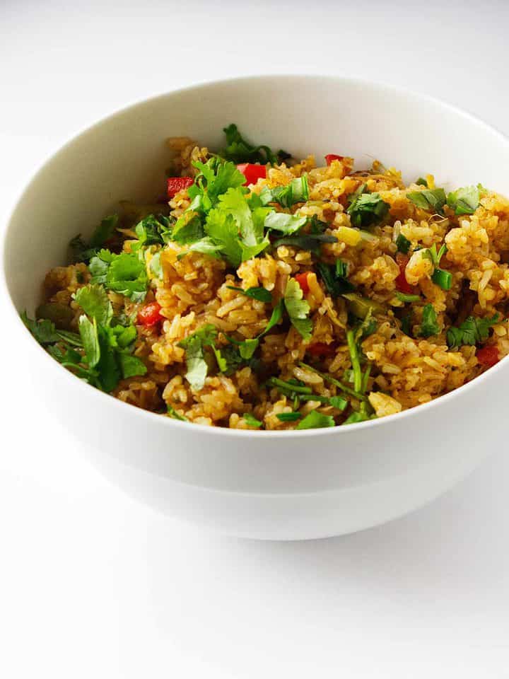 Easy Chimichurri Rice | Smells Like Delish