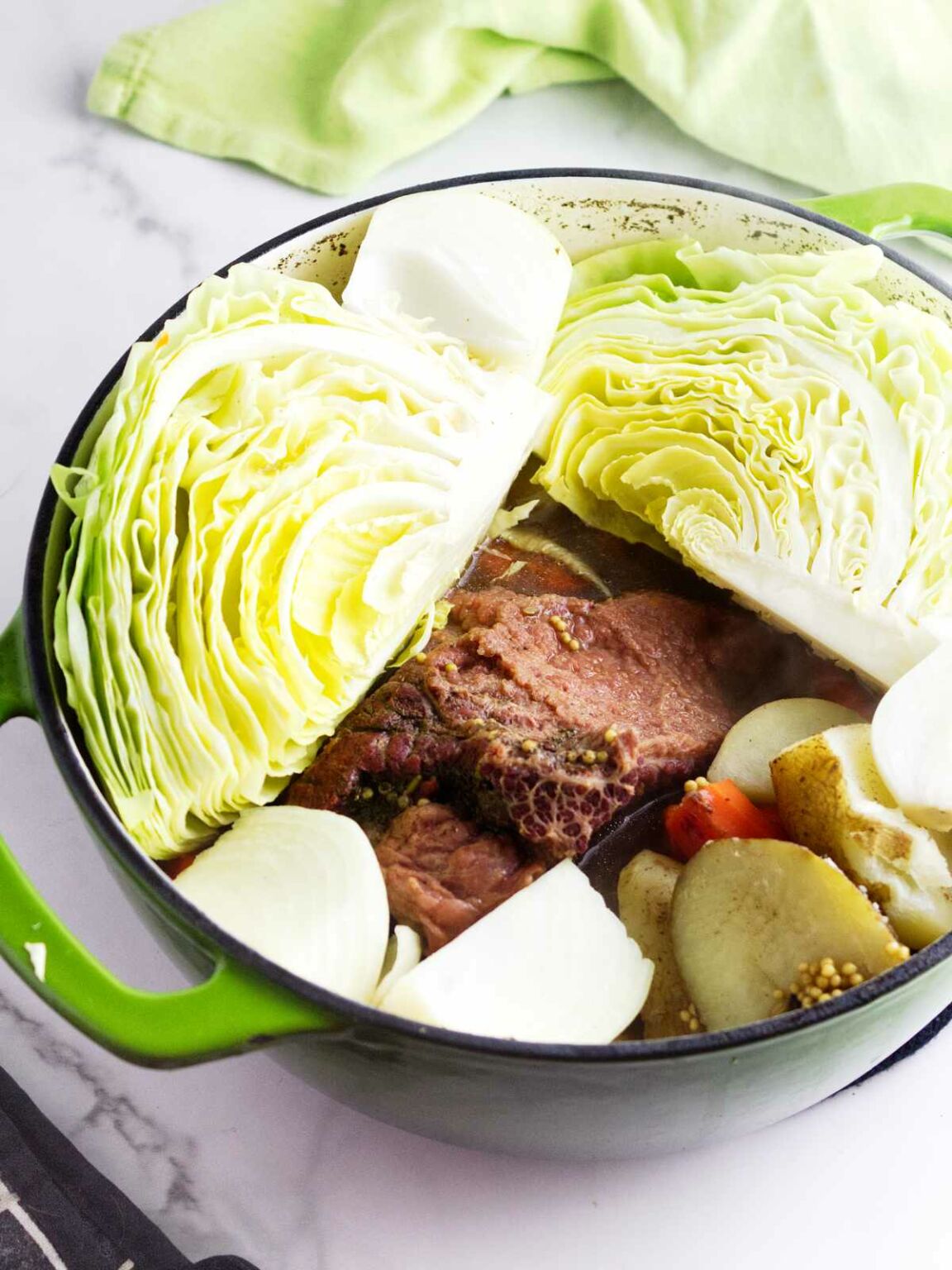 Dutch Oven Corned Beef | Smells Like Delish