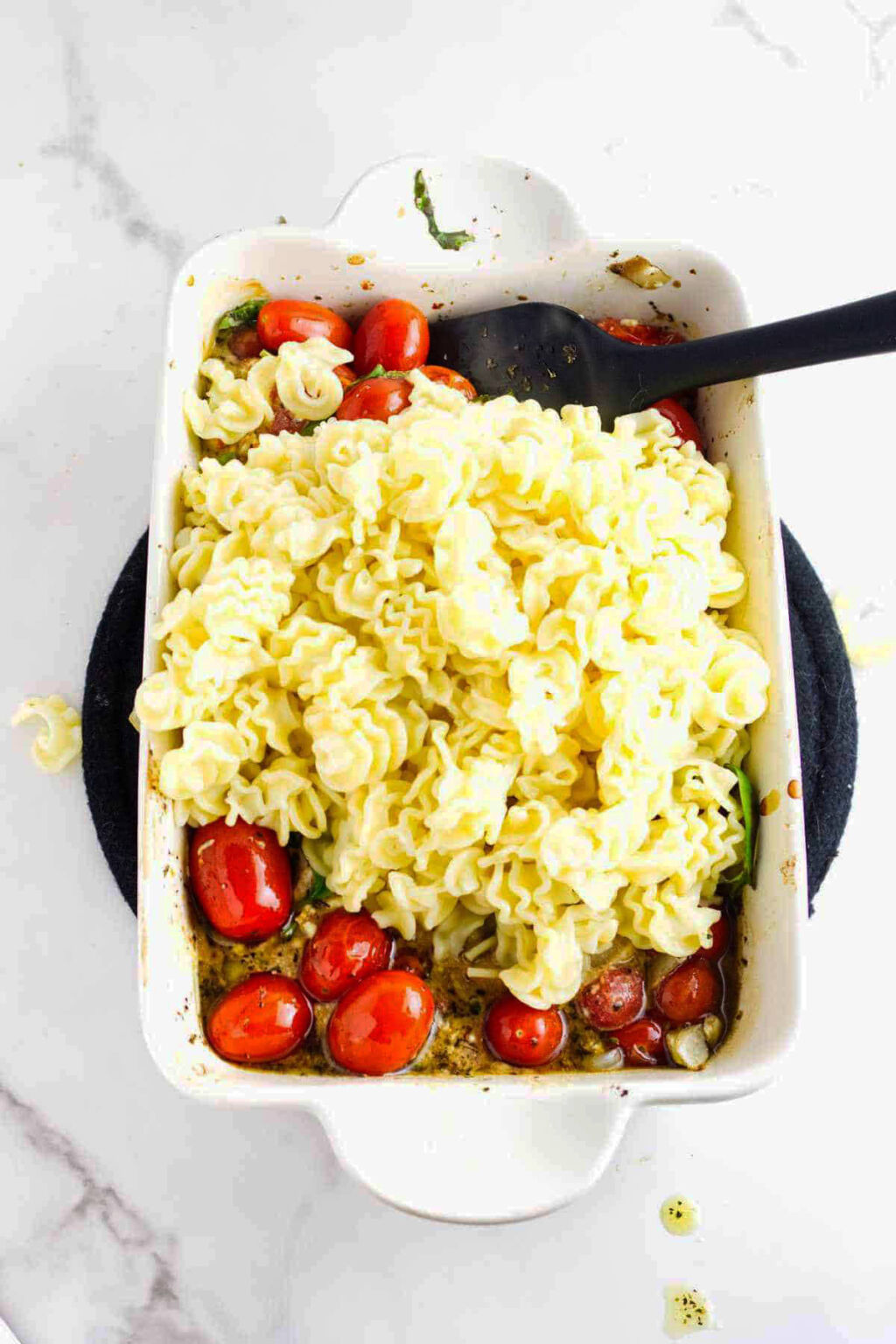 Feta Cheese and Tomato Pasta | Smells Like Delish