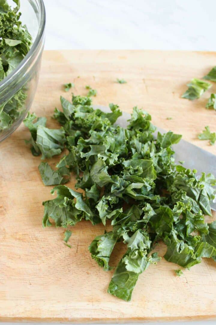 Blueberry Kale Crunch Salad | Smells Like Delish