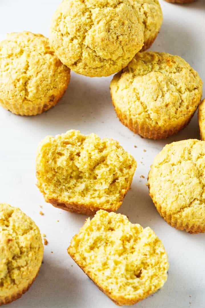 Cornbread Buttermilk Muffins | Smells Like Delish