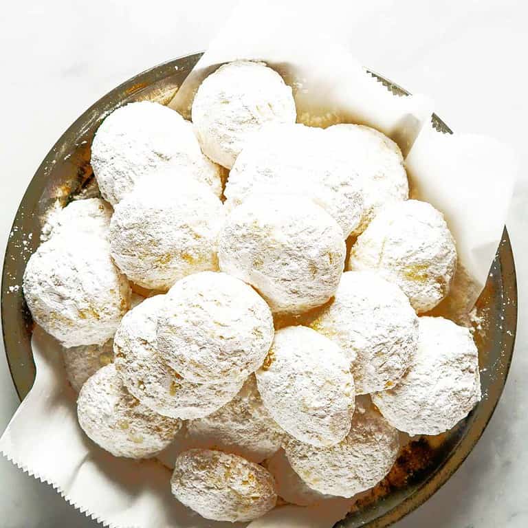 Danish Wedding Cookies | Smells Like Delish