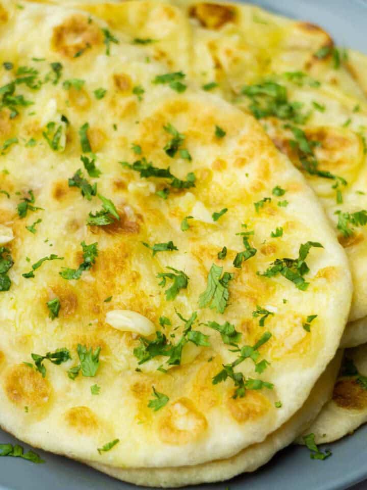Garlic Butter Naan | Smells Like Delish