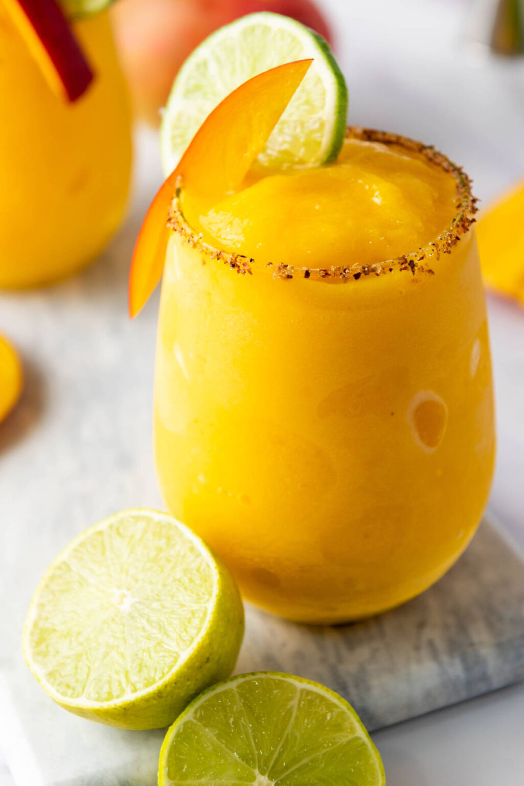 Frozen Mango Margarita | Smells Like Delish