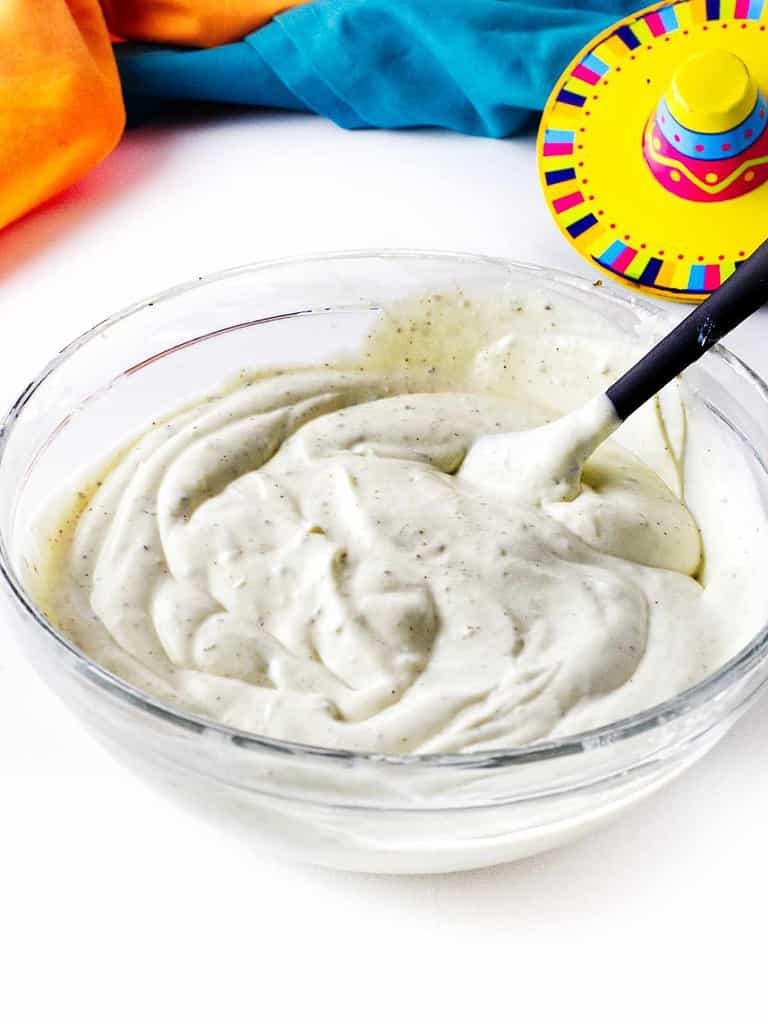 Mexican White Sauce | Smells Like Delish