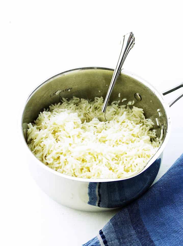 Foolproof Steamed White Rice | Smells Like Delish