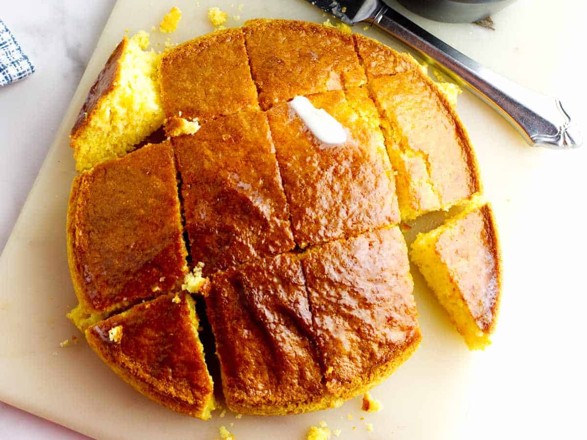 Easy Air Fryer Cornbread | Smells Like Delish