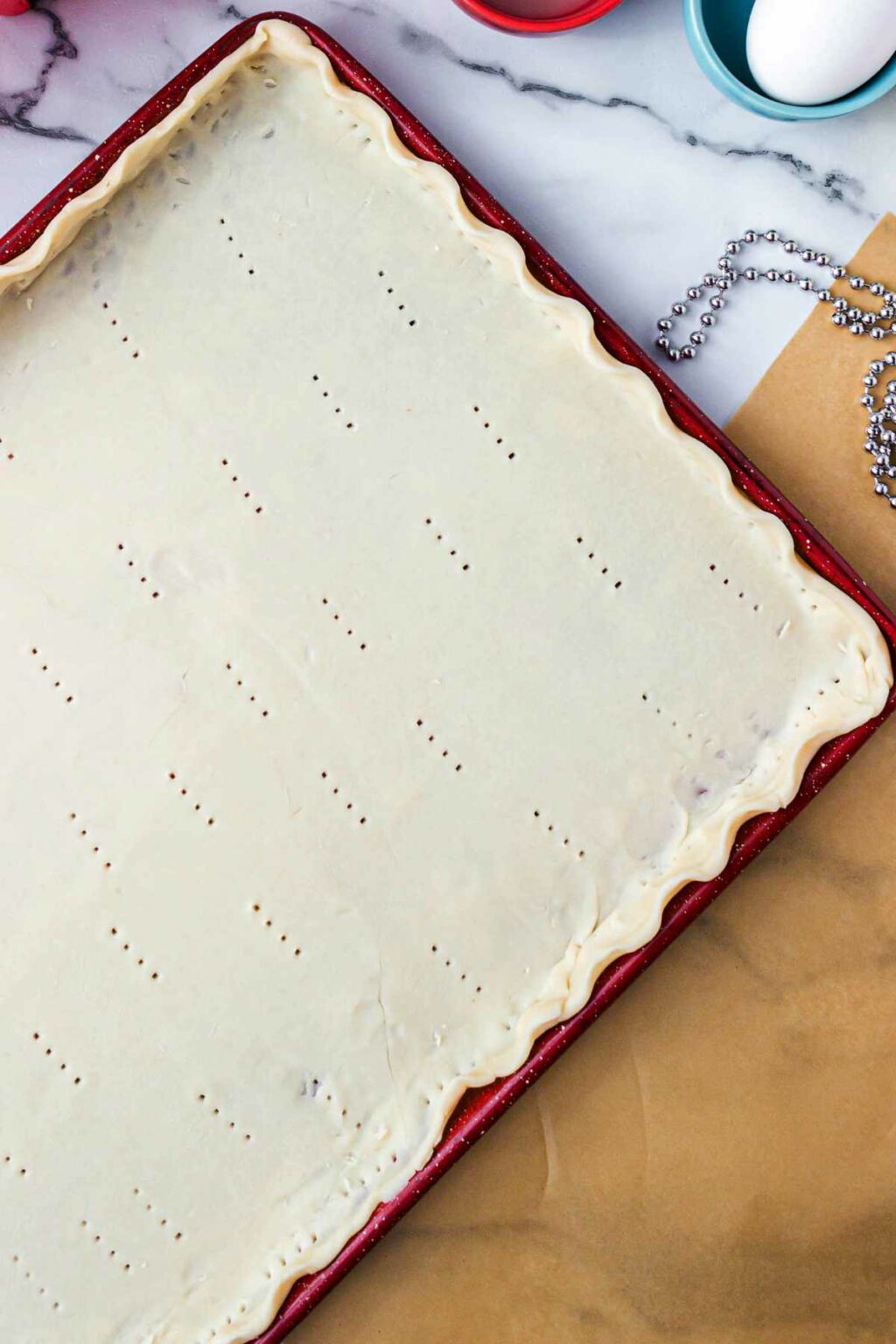 Mixed Berry Sheet Pan Pie | Smells Like Delish