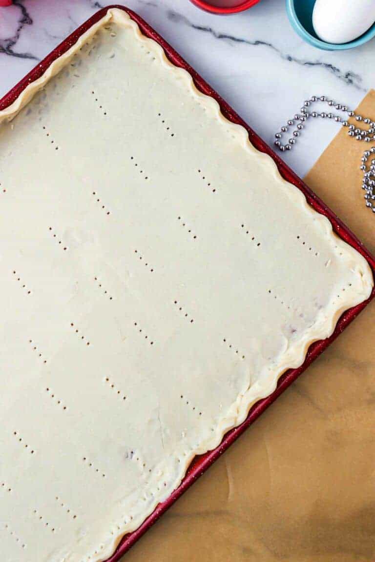 Mixed Berry Sheet Pan Pie | Smells Like Delish