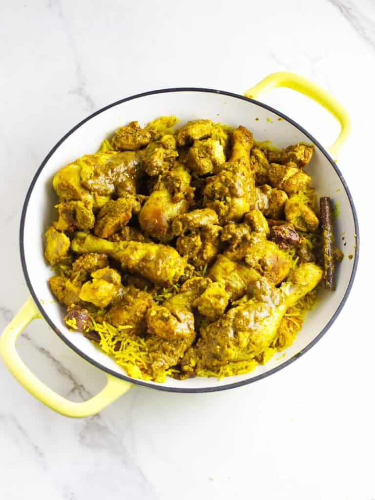Chicken Dum Biryani (Hyderabadi style) | Smells Like Delish