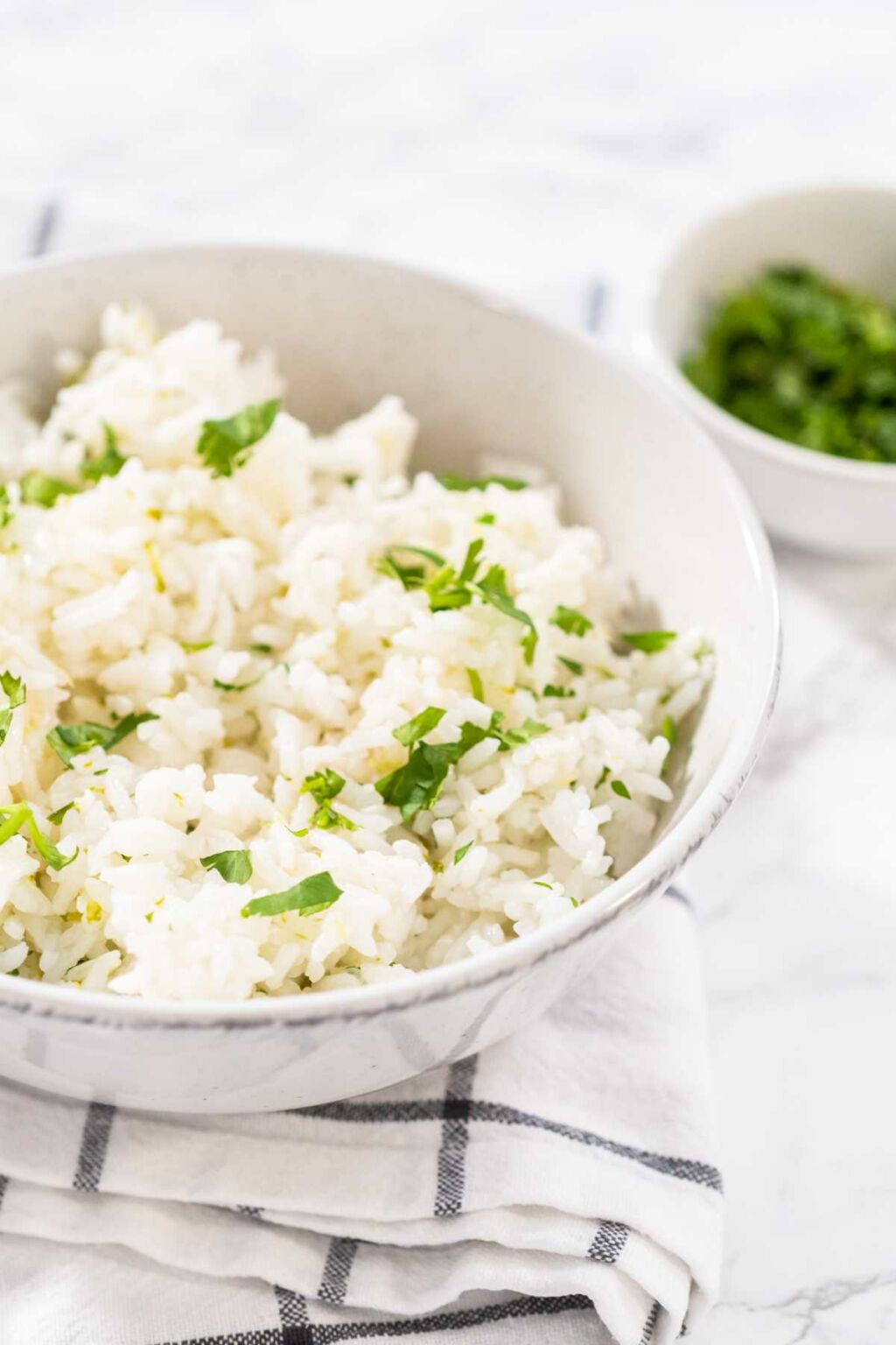 Rice Cooker Cilantro Lime Rice | Smells Like Delish