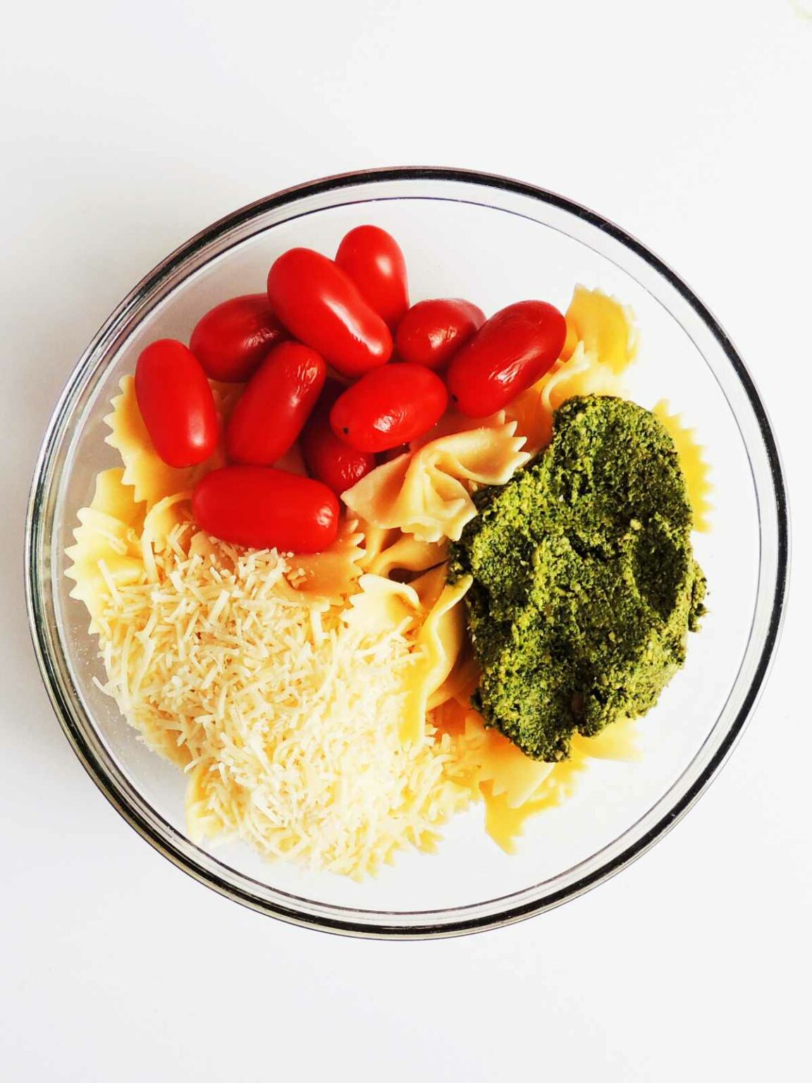 Bowtie Pesto Pasta Salad | Smells Like Delish