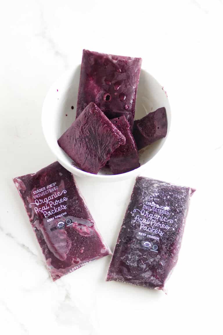 Acai Berry Gelato (Acai Berry Ice Cream) | Smells Like Delish