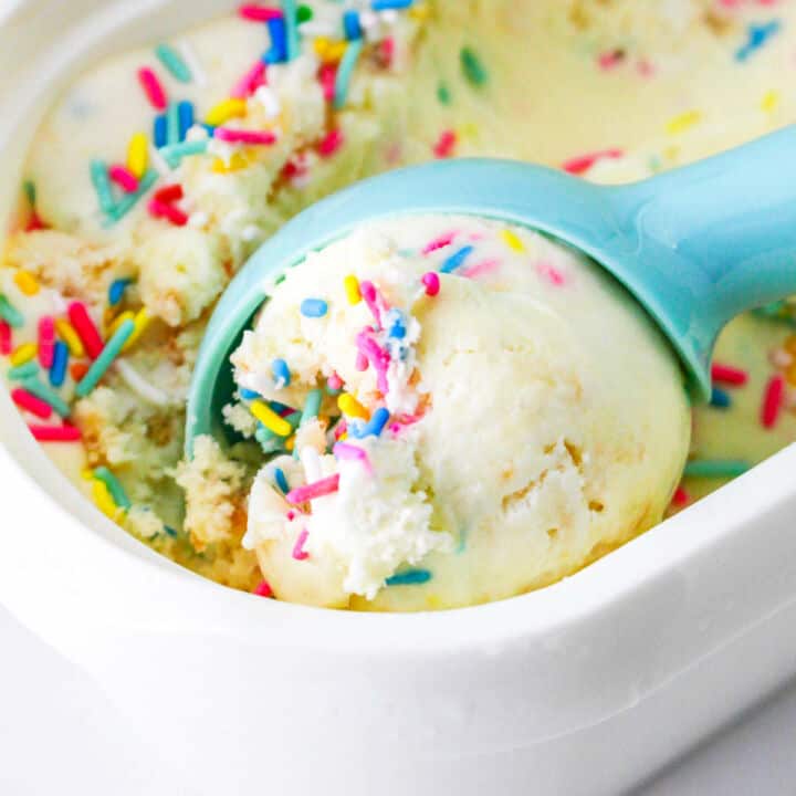 Funfetti Ice Cream | Smells Like Delish