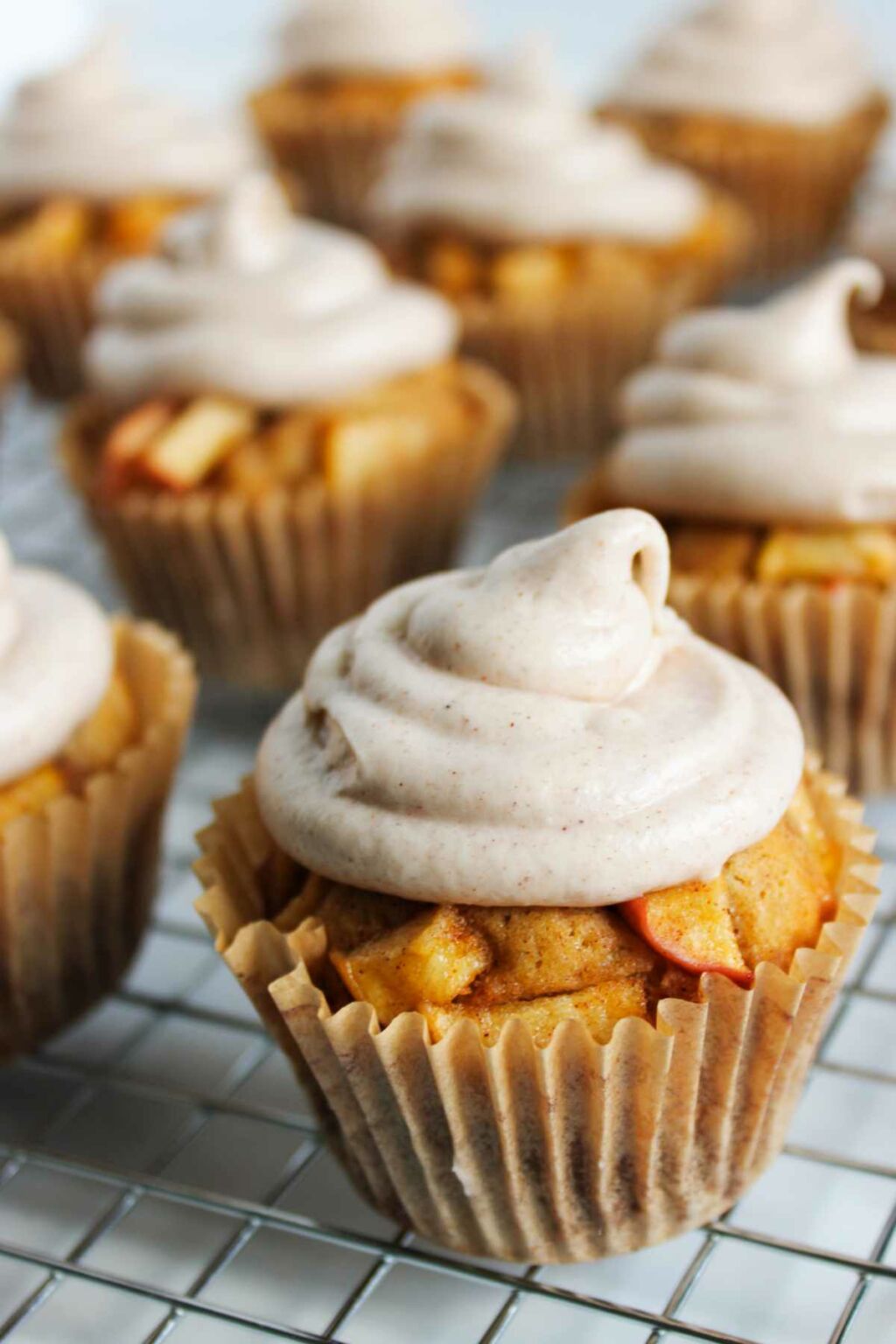 Apple Cider Cupcakes | Smells Like Delish