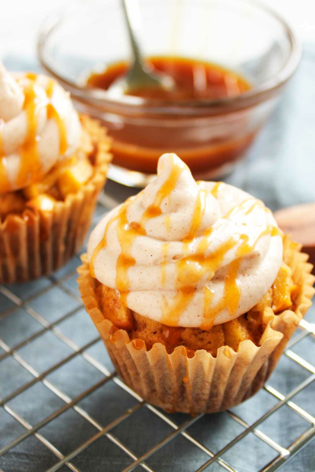 Apple Cider Cupcakes | Smells Like Delish