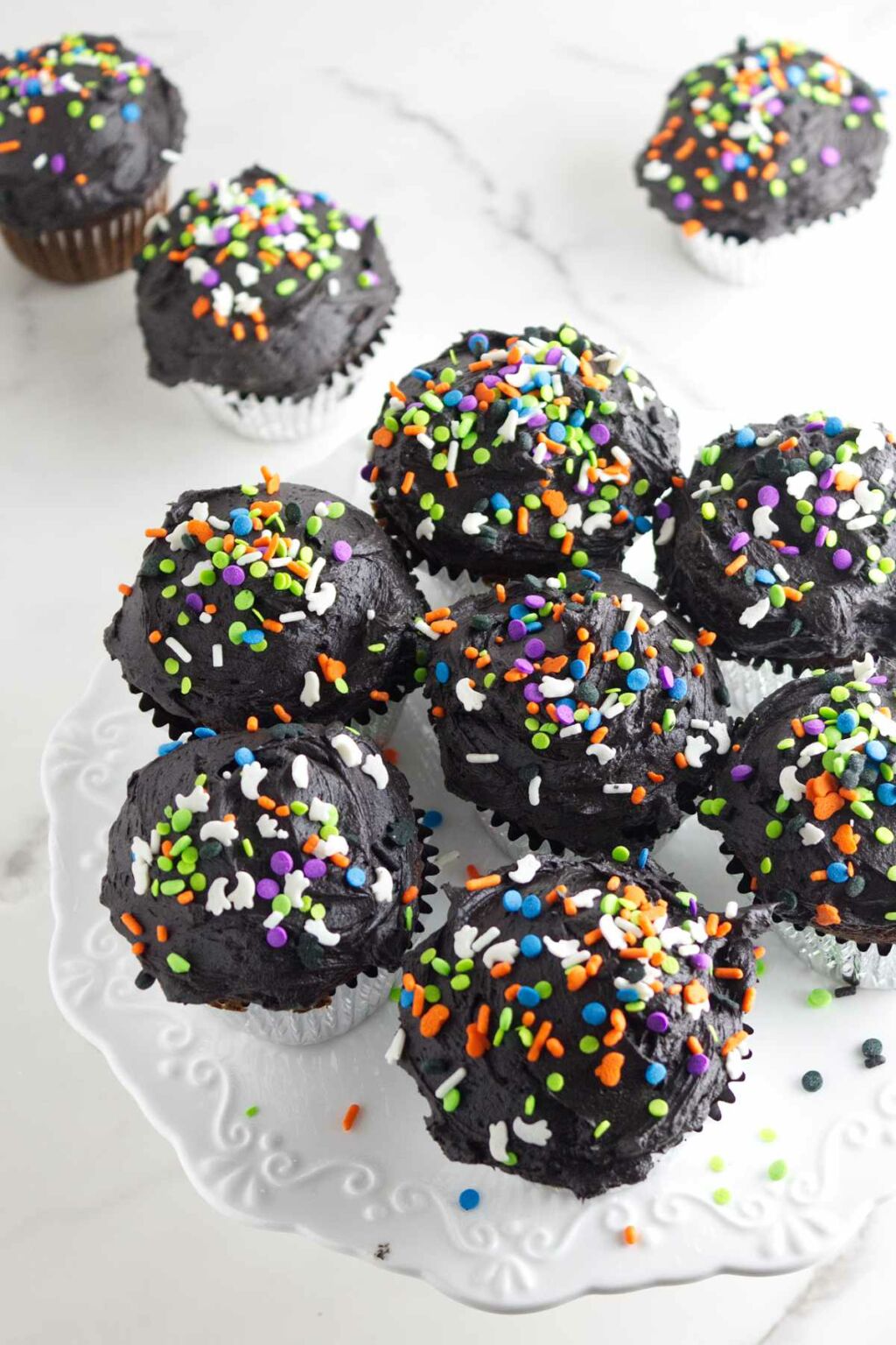 Naturally Black Buttercream Frosting | Smells Like Delish