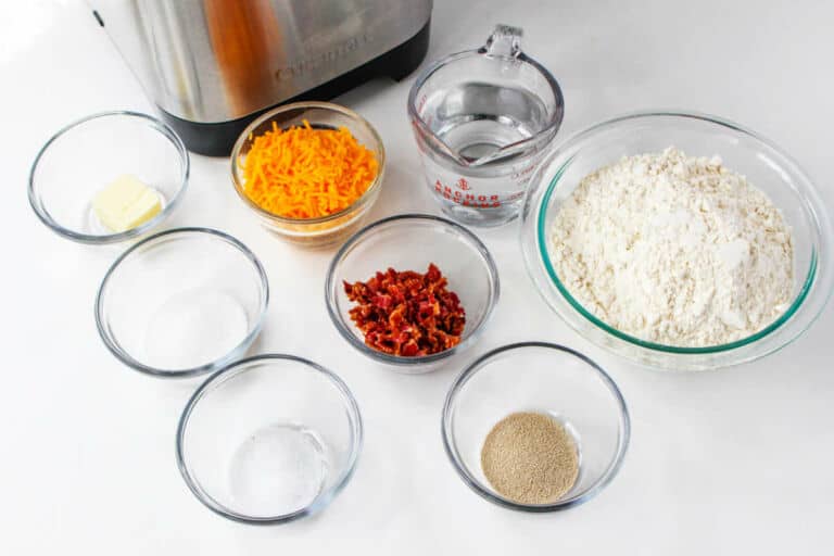 Bread Machine Cheese Bread with Bacon | Smells Like Delish