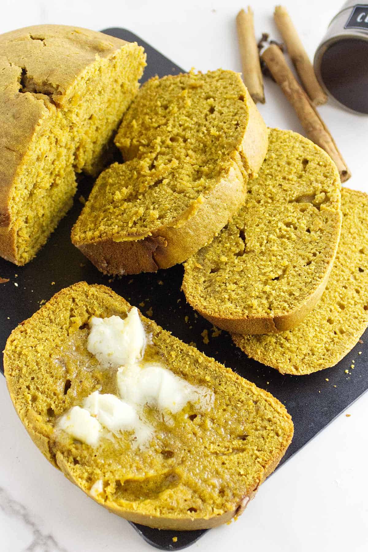 Bread Machine Pumpkin Bread | Smells Like Delish