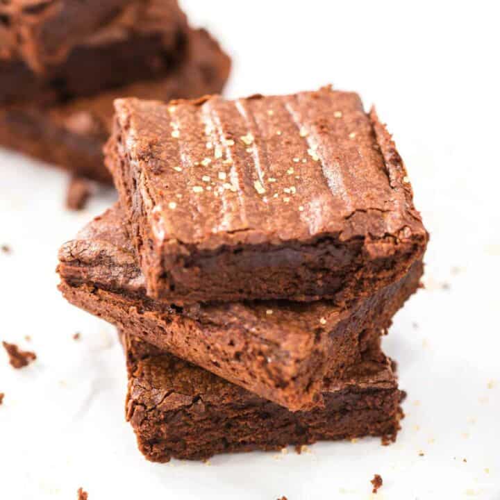 Hershey's Cocoa Brownies Recipe | Smells Like Delish