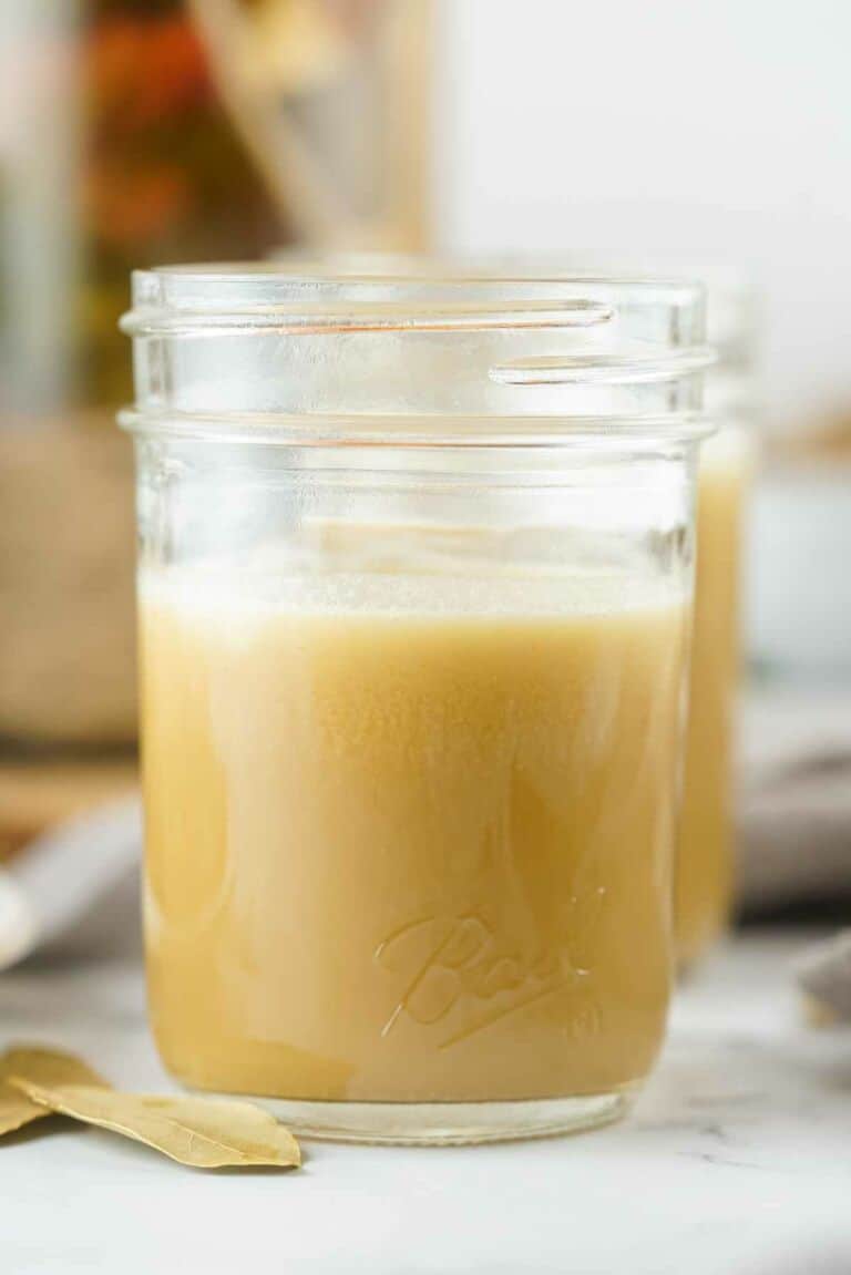 Rich Homemade Turkey Broth | Smells Like Delish